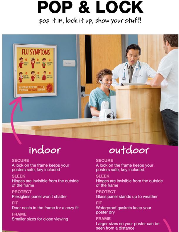 Indoor & Outdoor Pop & Lock It Signage - FireSign Inc. Promotional ...